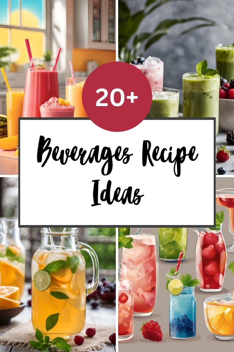 20+ Creative Beverages Recipe Ideas for Every Occasion
