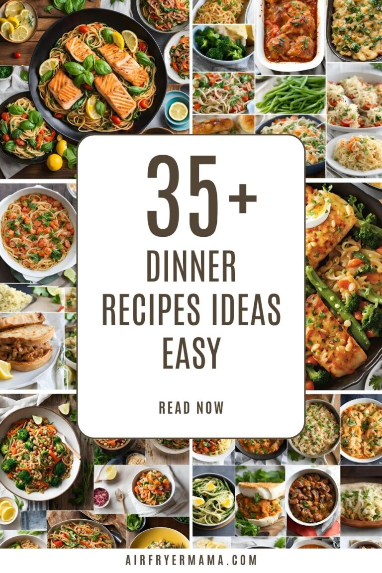 35+ Dinner Recipes Ideas Easy for Delicious Weeknight Meals