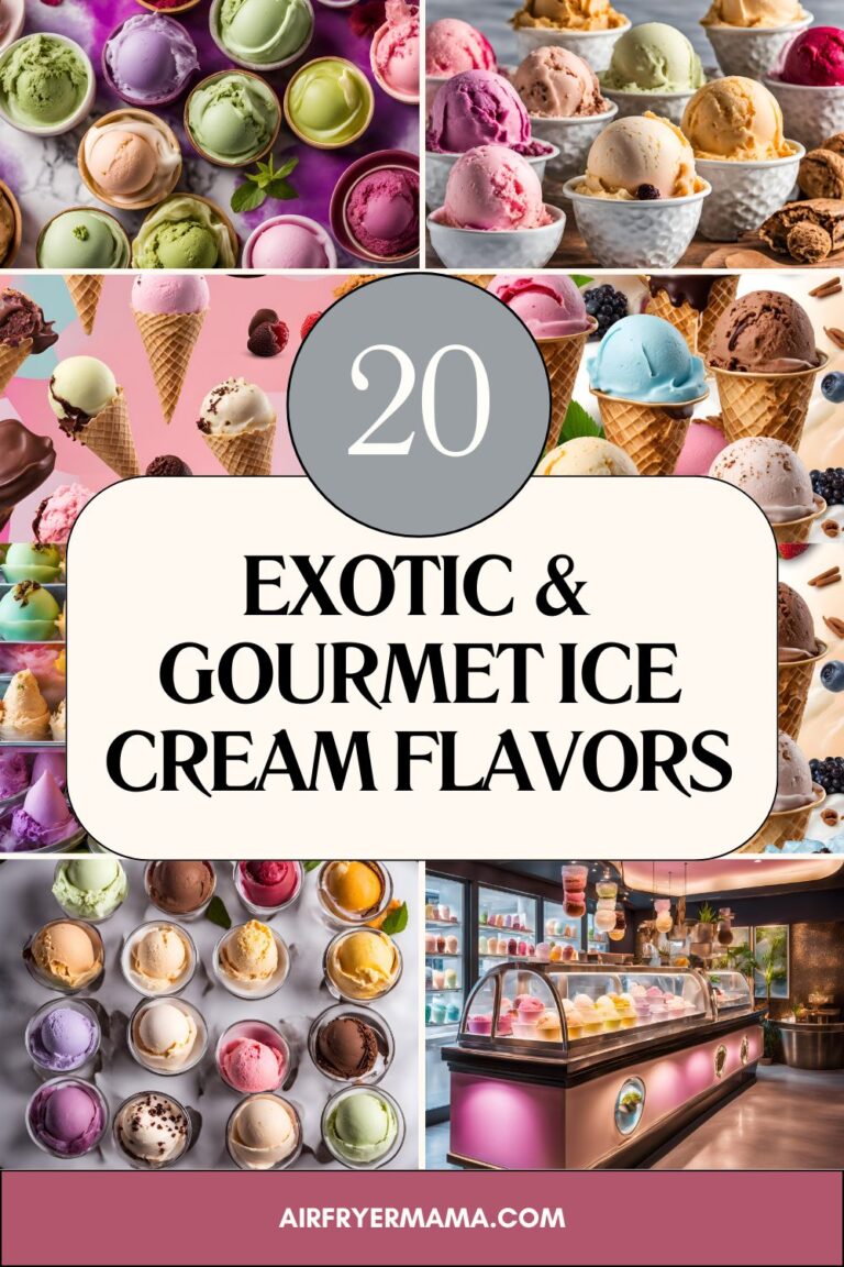 20+ Exotic & Gourmet Ice Cream Flavors to Indulge Your Taste