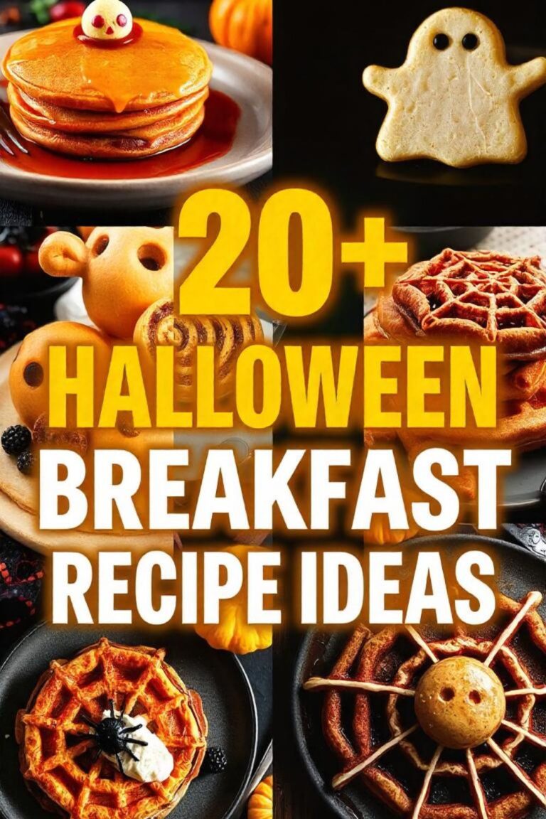 20+ Spooky and Creative Halloween Breakfast Recipe Ideas
