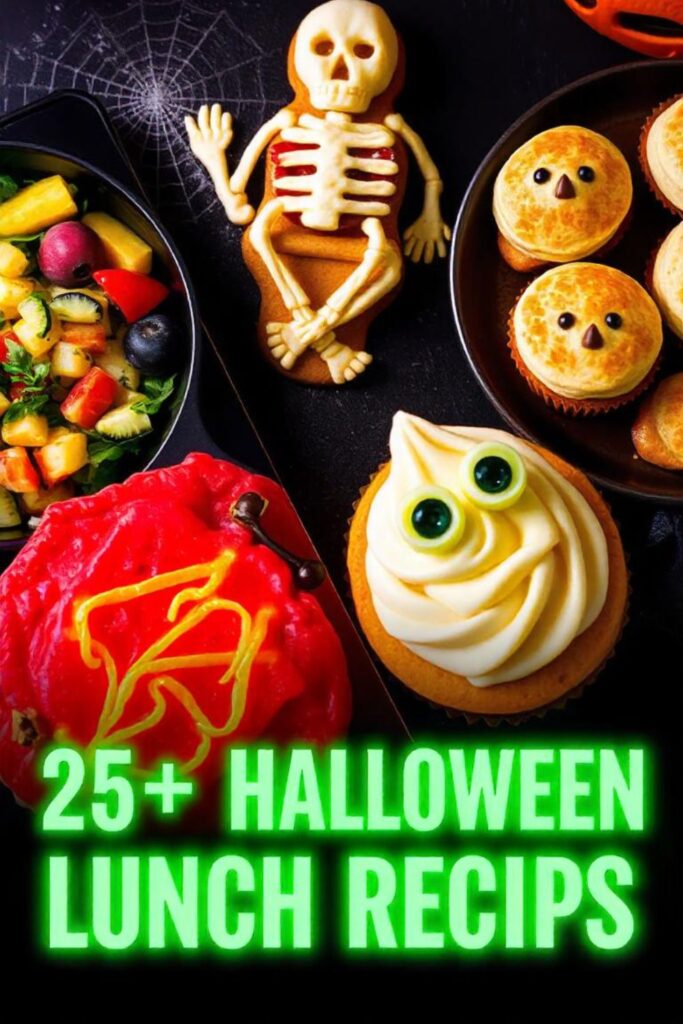 25+ Spooky and Fun Halloween Lunch Recipe Ideas