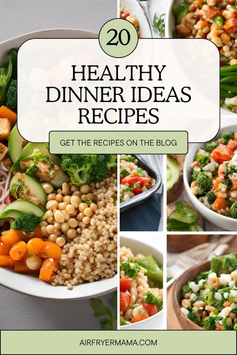 20+ Healthy Dinner Ideas Recipes to Energize Your Evenings