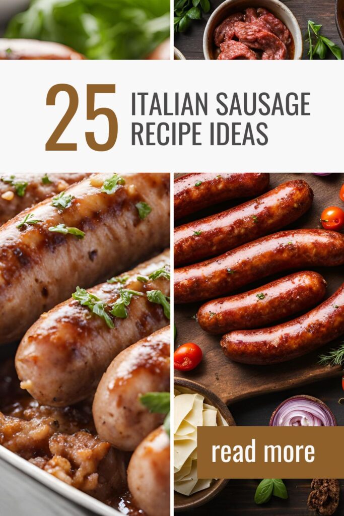 25+ Irresistible Italian Sausage Recipe Ideas for Every Occasion