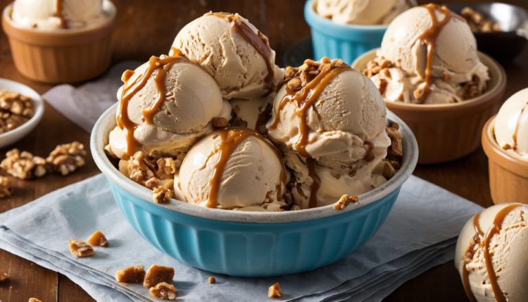 20+ Caramel & Toffee Ice Cream Recipes for a Sweet and Creamy