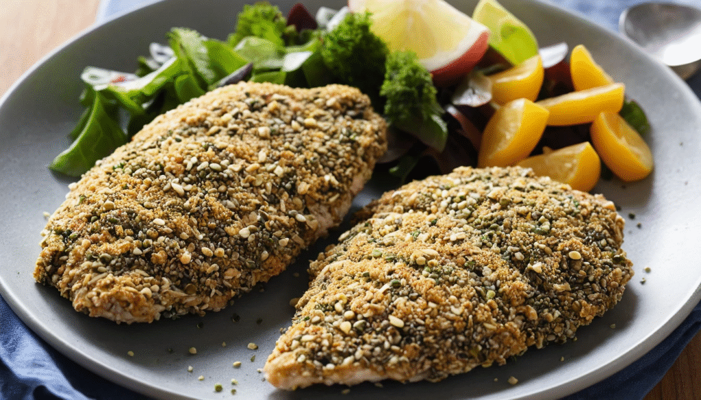 Chia Seed Crusted Chicken Recipe – A Healthy, Crunchy