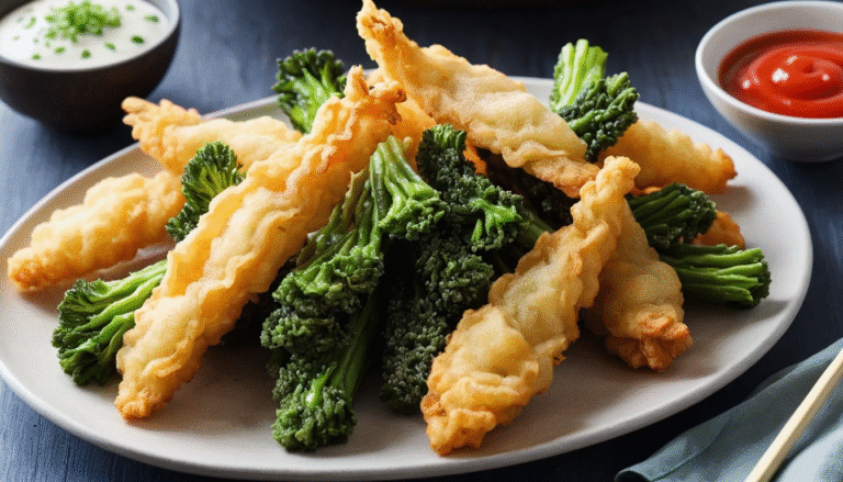 Easy Crispy Tempura Vegetables Recipe – Light & Crunchy