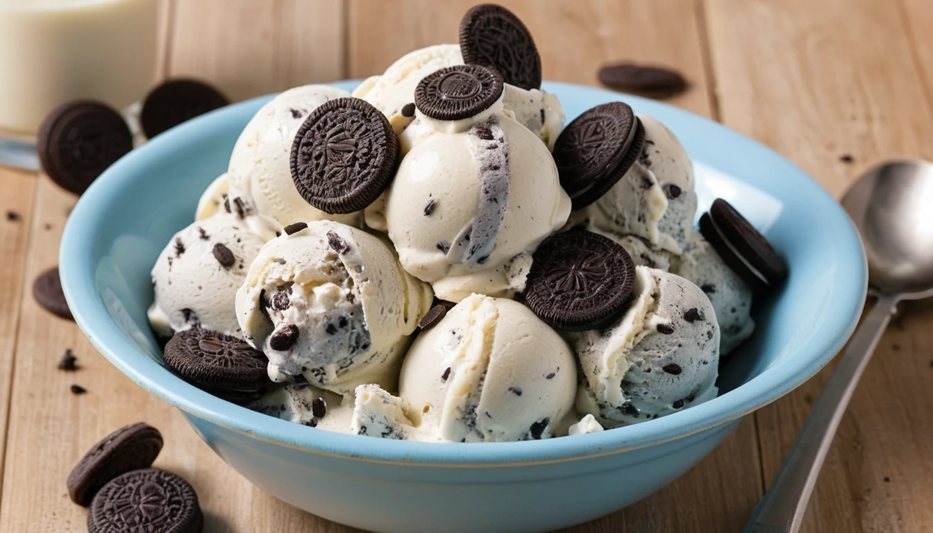 Homemade Cookies and Cream Ice Cream Recipe – Easy