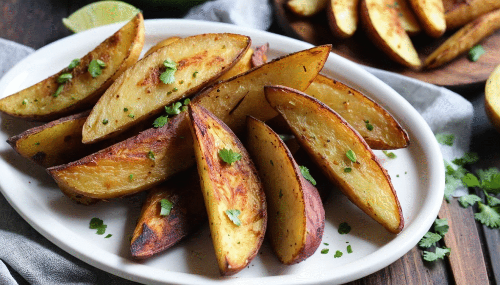 Crispy Cajun-Spiced Potato Wedges Recipe – Easy & Flavorful