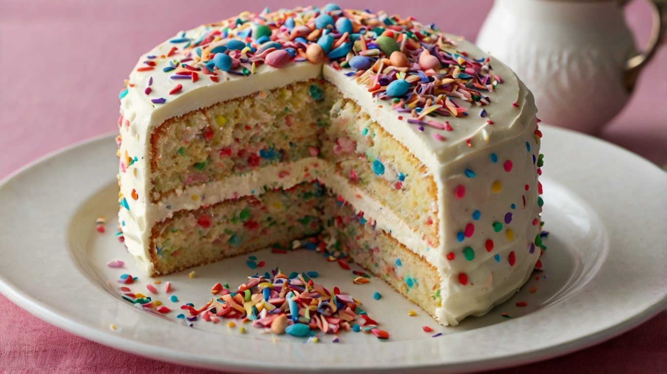 Funfetti Cake Recipe – The Best Homemade Confetti Cake
