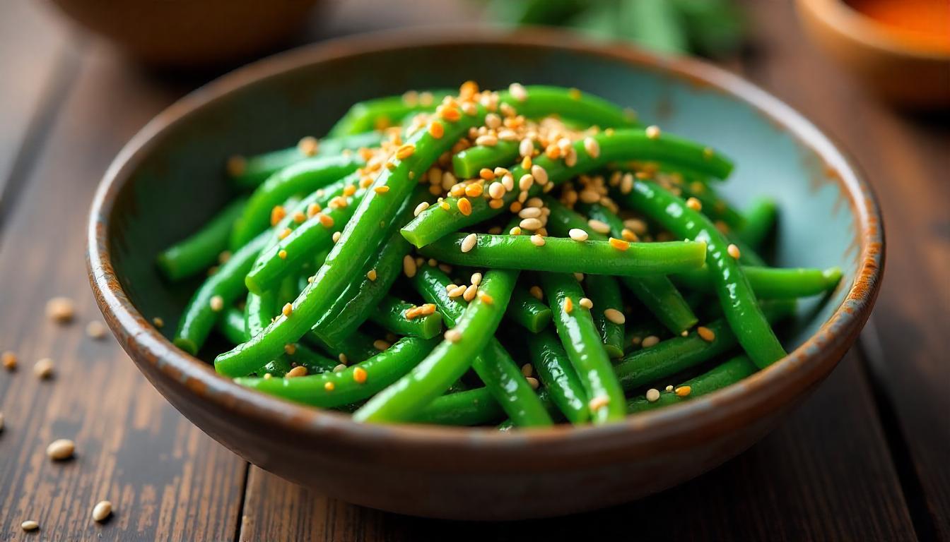 Spicy Szechuan Green Beans Recipe – Easy & Flavorful Stir-Fry