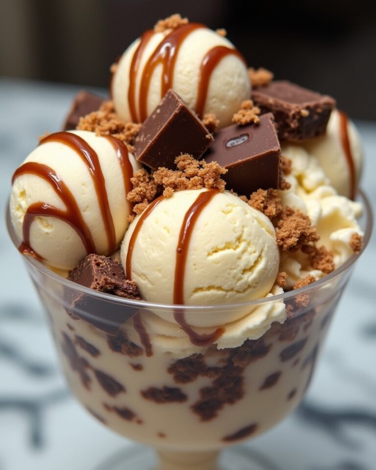 Homemade Toffee Crunch Ice Cream Recipe – Creamy, Crunchy