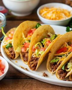 Classic Beef Tacos Recipe – Easy Homemade Ground Beef Tacos